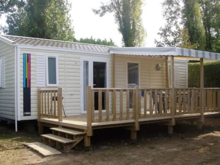 Mobil Home Avec Terrasse - 4 Pers. - Api-1-52-1962 - Côtes-d'Armor