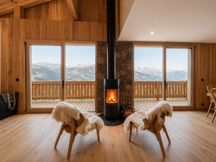 Exceptional View - Former Savoyard Farm - 14 People - Courchevel Le Praz, France