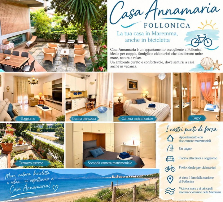 Casa Annamaria Bike Fridley - Follonica