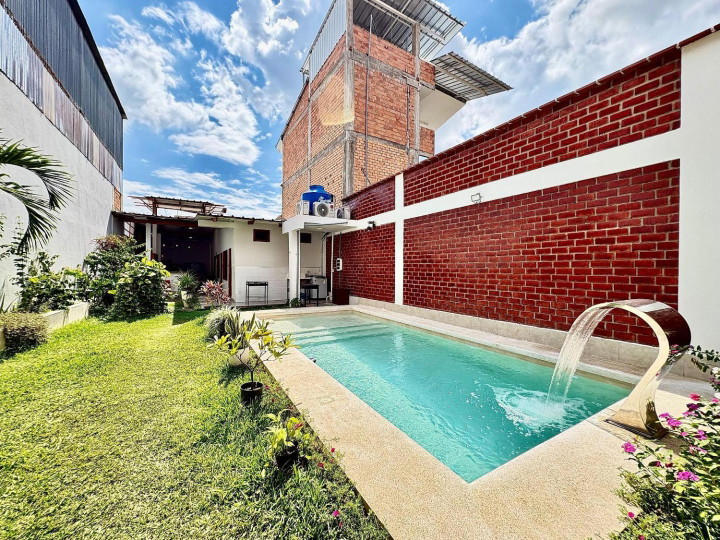 Piscina Privada Casa A 5min Centro 3hab Con A/c - Tarapoto