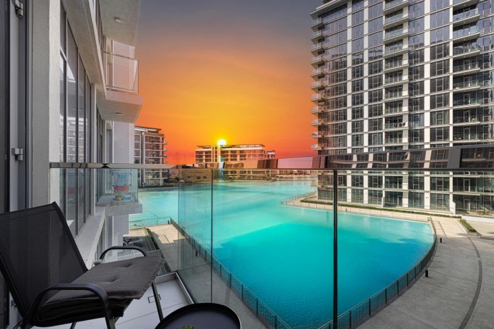 Exclusive 1br District 1 - Crystal Lagoon Access - 두바이