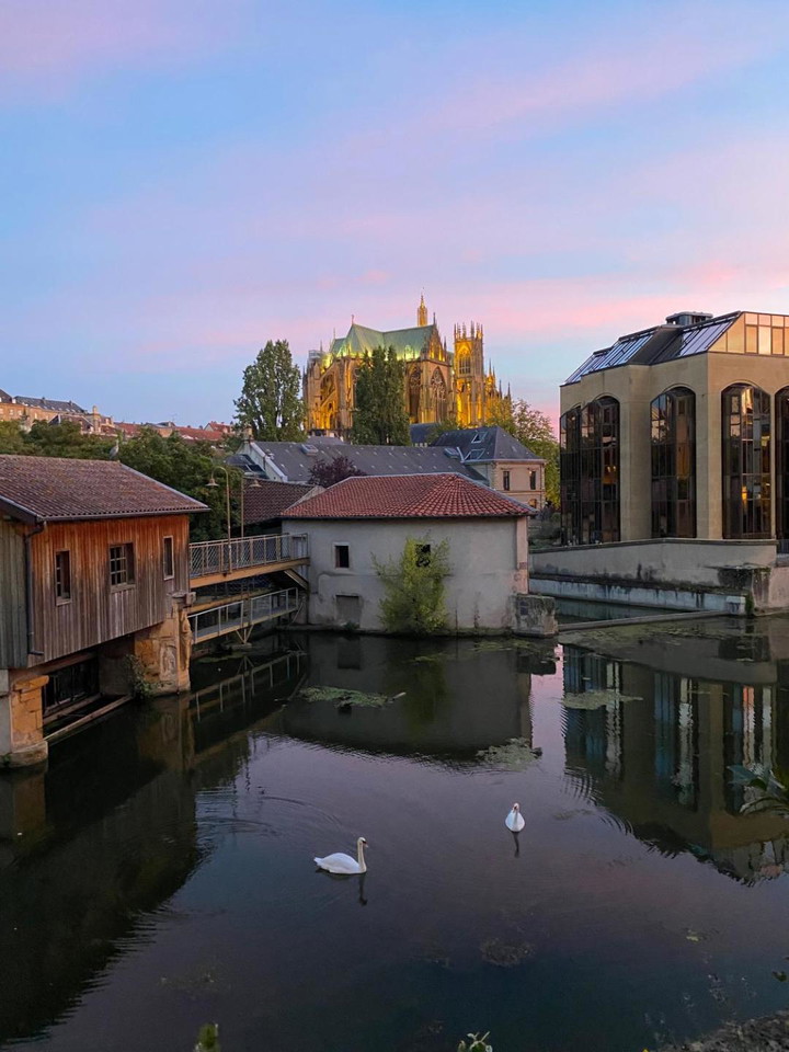 Une Vue Les Pieds Dans L'eau - Metz
