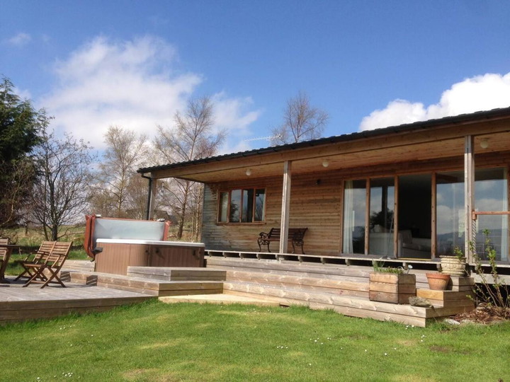 Ben Lawers Rest Cabin - Hot Tub And Loch Tay Vistas - Kenmore