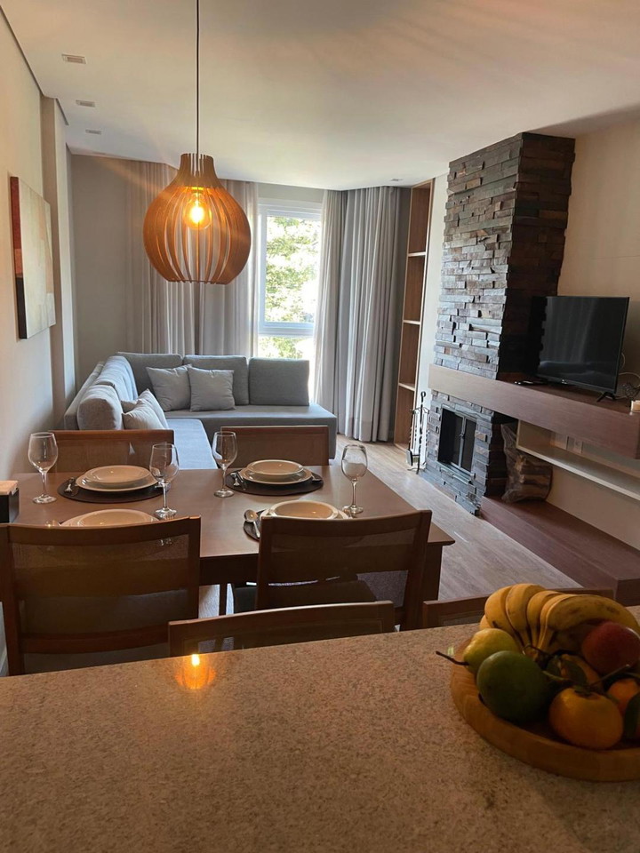 Lindo Flat No Serra Class Com Piscina E Sauna - Canela