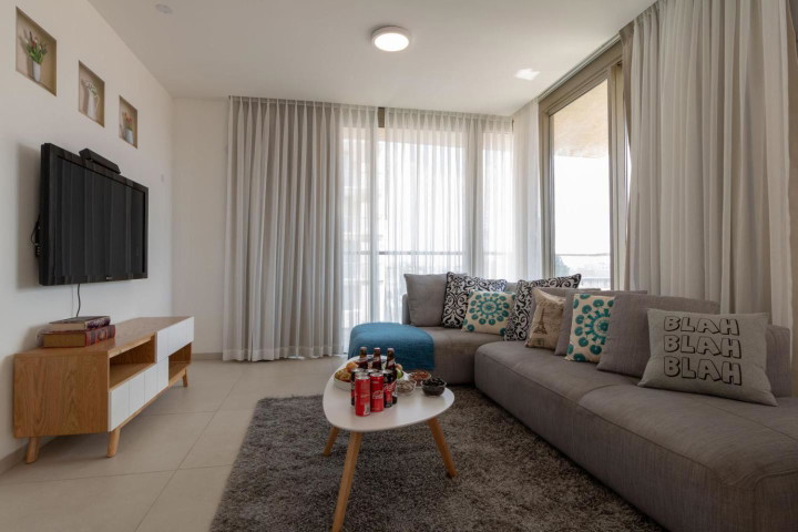 Luxury One-bedroom Apartment/parking In City Center - Jerusalén