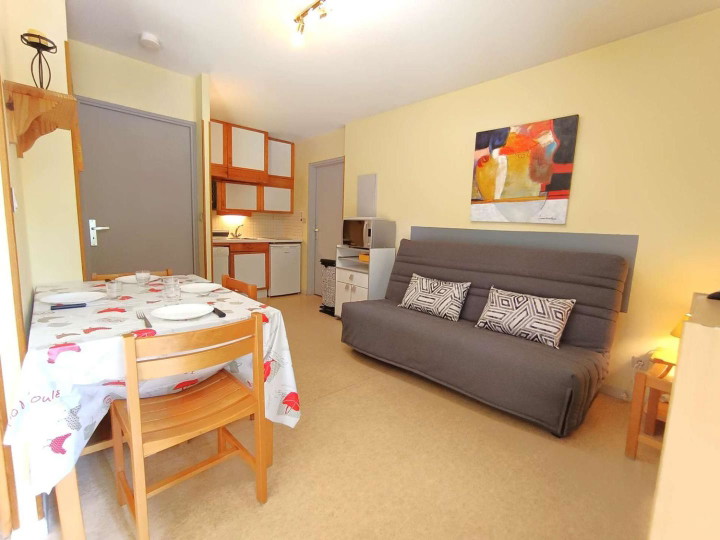 T2 Cabine Avec Balcon Au Cœur Des Thermes - 6 Pers, Parking, Proche Télécabines, ÉQuipé Tout Confort - Aragnouet