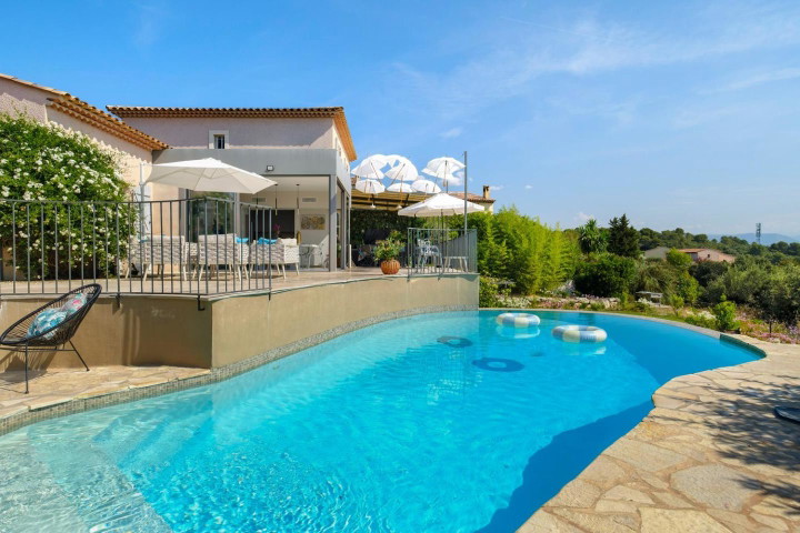 Le Panorama D'azur -Vue Mer Piscine - Antibes