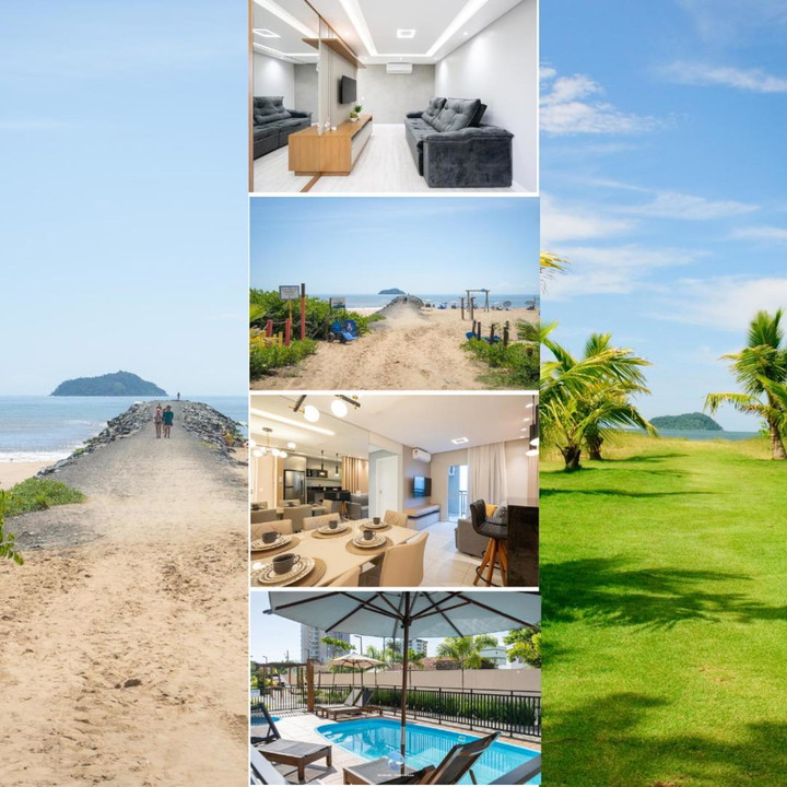 Apartamentos Em Bal Piçarras 150 M Da Praia Com Sacada, Wi-fi, Piscina, Portaria 24h, Playground E Vaga De Garagem - Santa Catarina (estado)