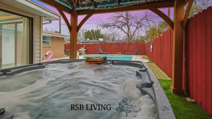 Serene 5br 2b Home With Pool Hot Tub & Fire Pit - Irving