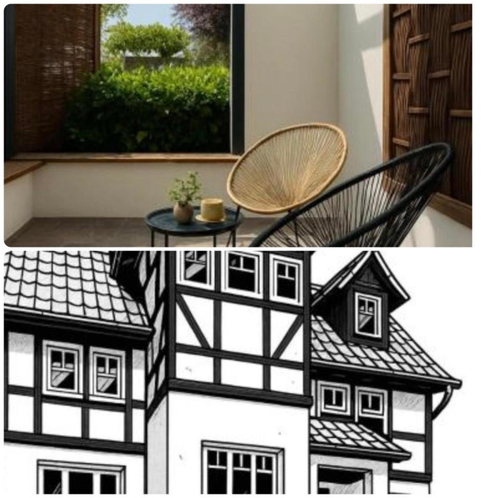 Moderne Ferienwohnung Klosterblick - Hessisch Lichtenau