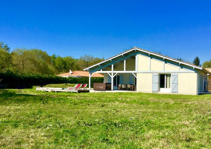 Villa Landaise Piscine Chauffée&jacuzzi Plage Clim Fibre - Mimizan