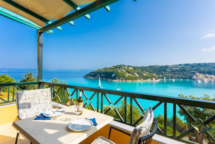 Katerina Walk To Beach Sea Views Ac - Paxi