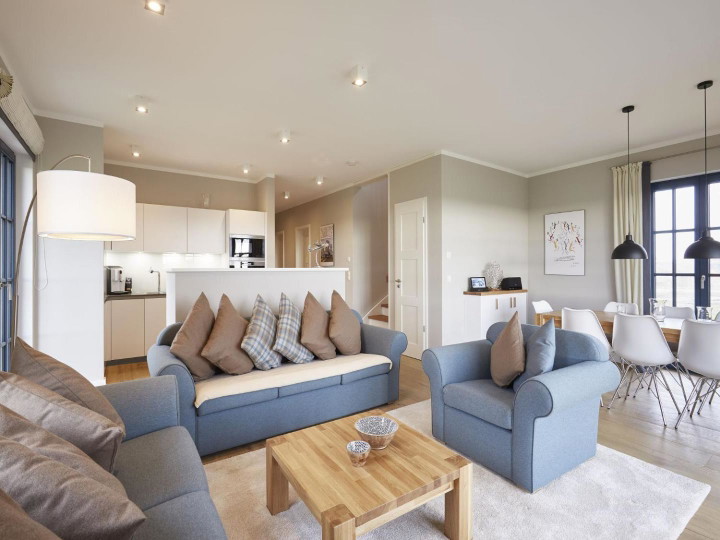 Reetland Am Meer - Luxus Reetdachvilla Mit 3 Schlafzimmern, Sauna Und Kamin F12 - Rügen