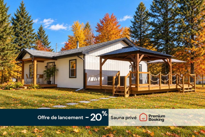 Chalet Le Chaleureux, Private Sauna & Billard - Saint-Sauveur