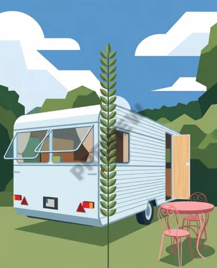 Venez Dormir Dans Notre Caravane Dans Les Baronnies Logement Insolite - Hautes-Pyrénées