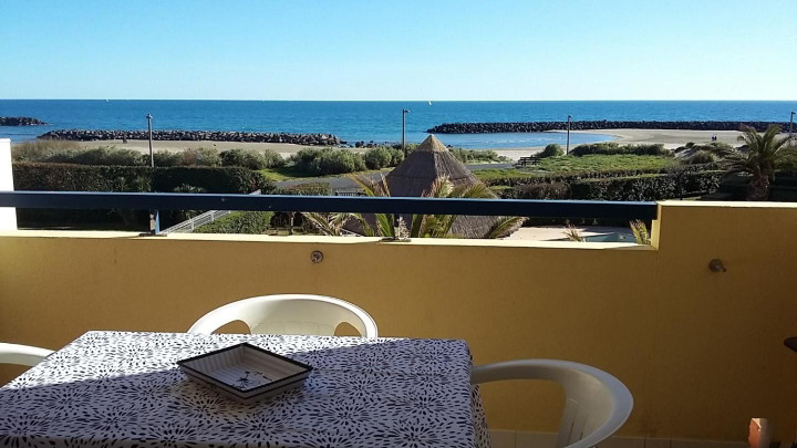 Appartement 2 Pièces Vue Mer Rochelongue Cap D'agde - Le Grau d'Agde