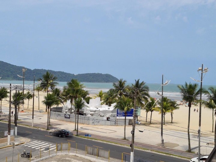 Apartamento Vista Mar Praia Grande - Guilhermina - Santos