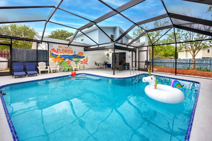 Hibiscus16 Heated Pool, Near Beach, Farmer Markets, Tampa, Clearwater, Pinellas Park, Pickleball, Tennis - Pinellas Park, FL