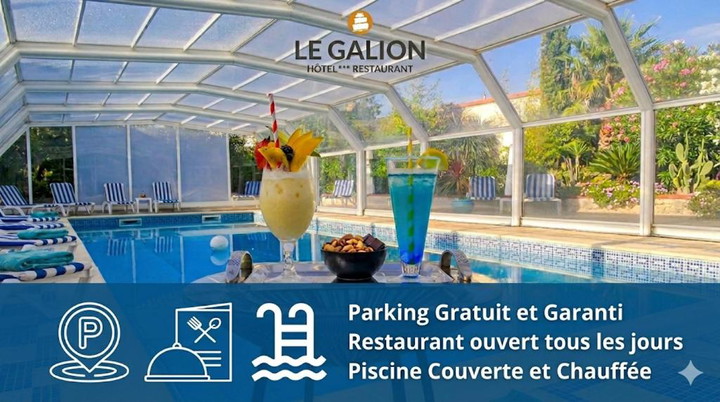 Le Galion Hotel Et Restaurant Canet Plage - Logis - Occitanie