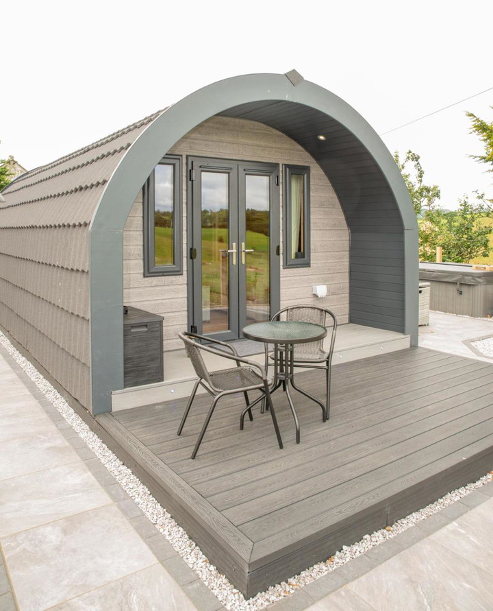 Glamping Loch Lomond - Thistle Pod With Hot Tub & Sauna Pod - Loch Lomond
