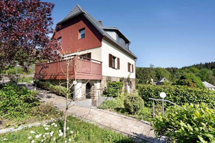 Ferienhaus Pöhlbergblick Schindelba - Wolkenstein