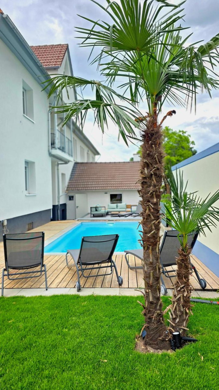 Design I Haus Mit 3 Wohnungen I Beheizter Swimming-pool I Finnische Sauna Mit Holz I Boxspring I Parkplätze - Lahr/Schwarzwald