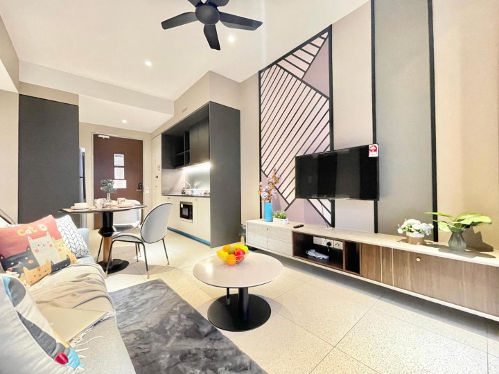 Modern 2b2b Apt Near Mid Valley - Wifi - Infinity Pool - Gym - Seri Kembangan