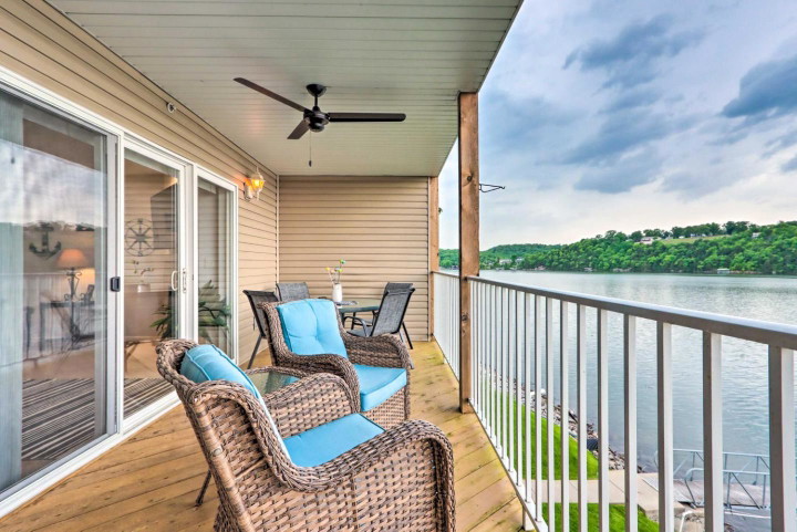 Unwind Poolside! Waterfront Ozarks Condo - United States