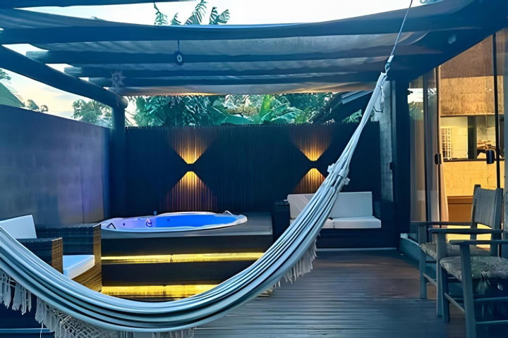 Una Casa En Praia Do Rosa Con Jacuzzi - Imbituba
