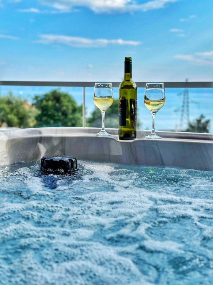 Luxury App F With Jacuzzi And The Sea View - Makarska