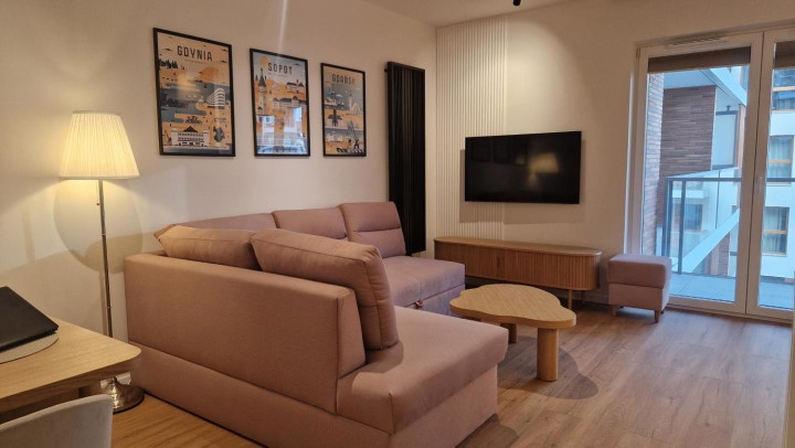 160 Wide Bed Apartments - With Balcony & Parking - Gdańsk