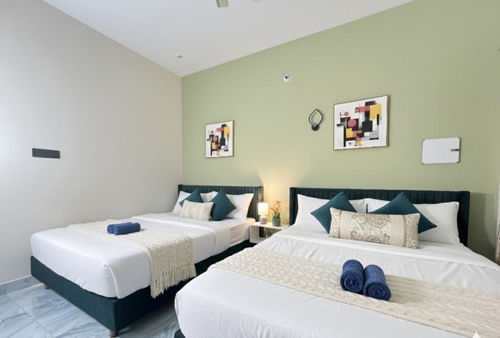 Var Bamboohaus 2 Ac 2 Rooms, 7 Min Walk Beach - Varkala