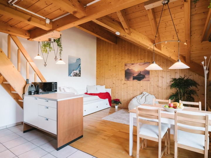 Apartment Steamboat Suite In See- Und Bergnähe, 4 Gäste, Balkon Mit Aussicht - Thoune