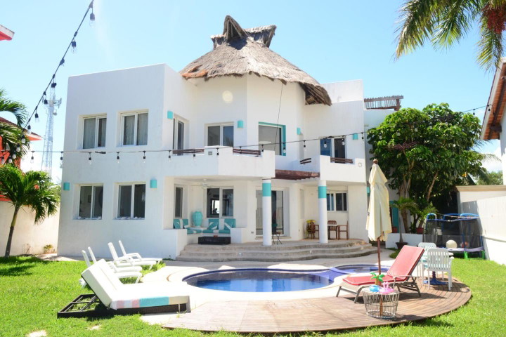 Bella Casa Privada Junto Al Mar Caribe - Isla Mujeres