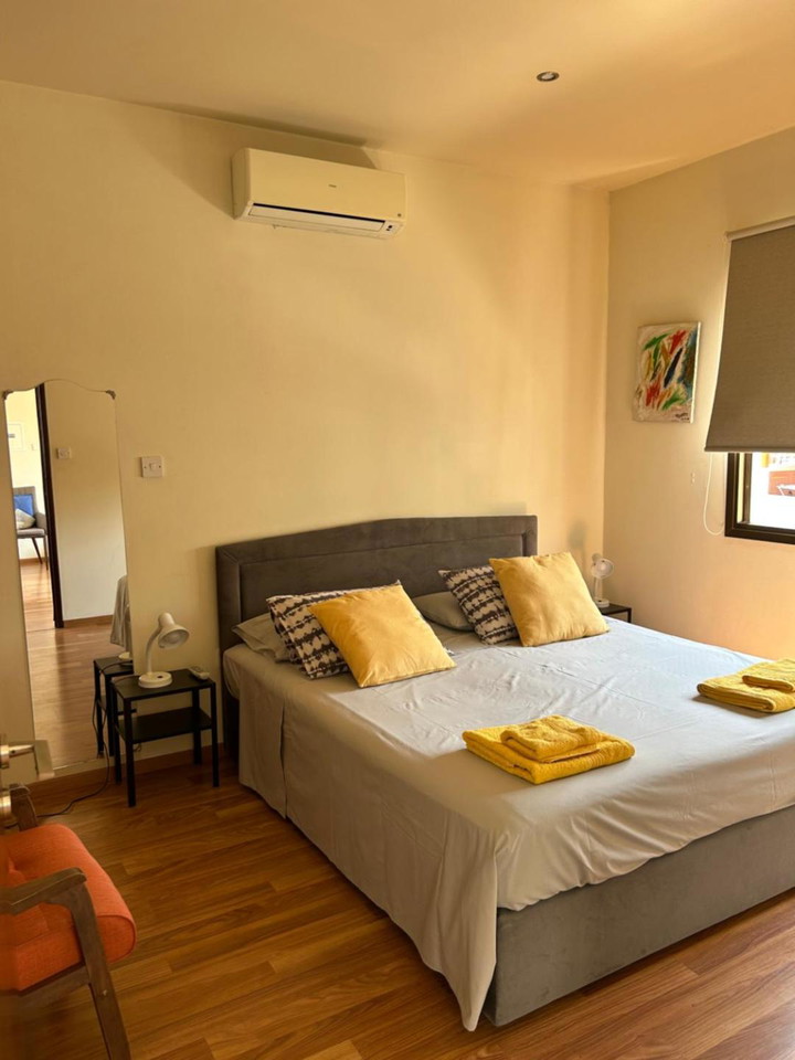 Extremely Comfy Apt With Spacious Private Terrace 10min Walk To The Beach & In Town - Larnaca