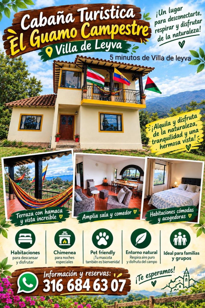 Cabaña El Guamo Campestre - Colombie