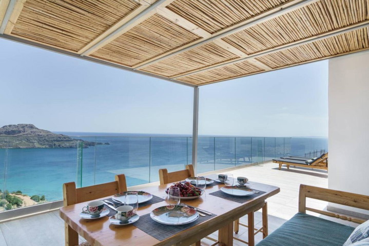 New Seaview Villa Venetsianiko With Private Pool & Bbq Close To The Beach - Plakias