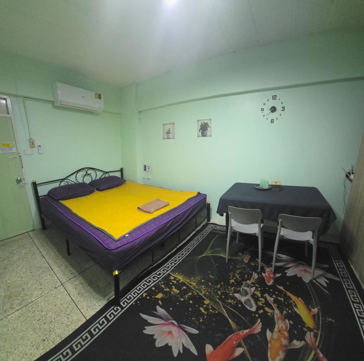 104 Spacious Studio With Private Kitchen Near Skytrain - Bangkok