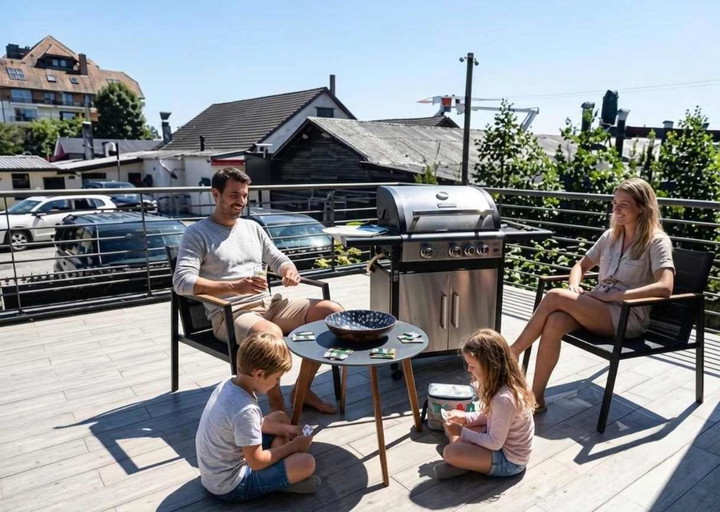 Hom I Piscina Temperada, Estacionamiento, Terraza Con Parrilla, Wifi, Calefacción Central - Puerto Varas