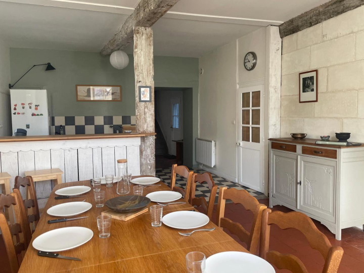 2 Gîtes Mitoyens - 10 Personnes - Jardin - Centre Saint Aignan - Saint-Aignan