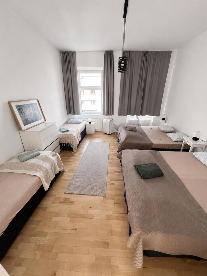 Bibi Family Apartment, 8 Guests, Ac, Parking, Wien Hauptbahnhof - Vienna