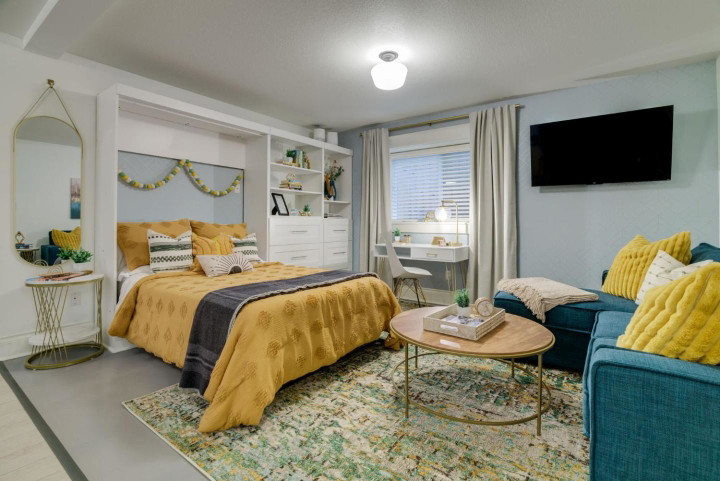 Bright & Cozy Modern Studio, Fast Wifi, Quiet, Walkable To University Of Portland - Portland, OR