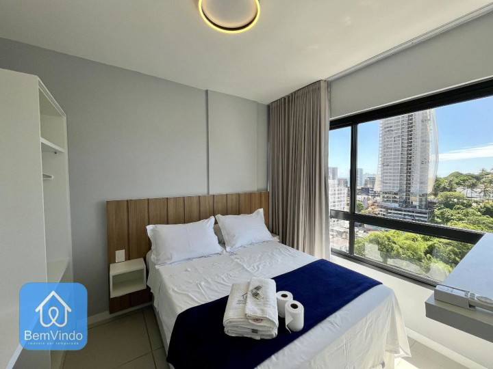 Apartamento Completo E Confortável No Blue Barra - Barra, Brazil