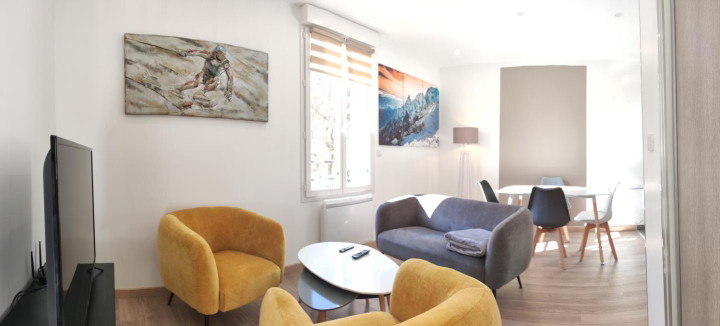 Joli Appartement Rénové Avec Terrasse - Les Avanchers-Valmorel