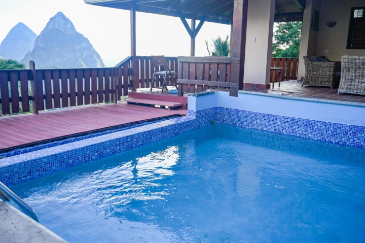Piton Villa Deck - Saint Lucia