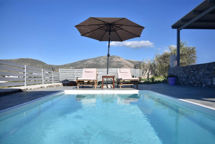 Blue View Villa #2 Luxury Sea View Mini Shared Pool - Paros
