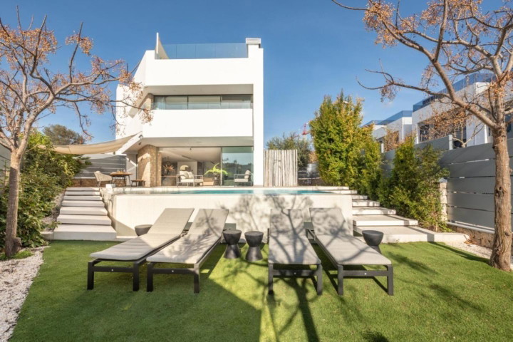 Modern Oasis: 4 Bedroom Villa In Ibiza City, 1263 - Ibiza City