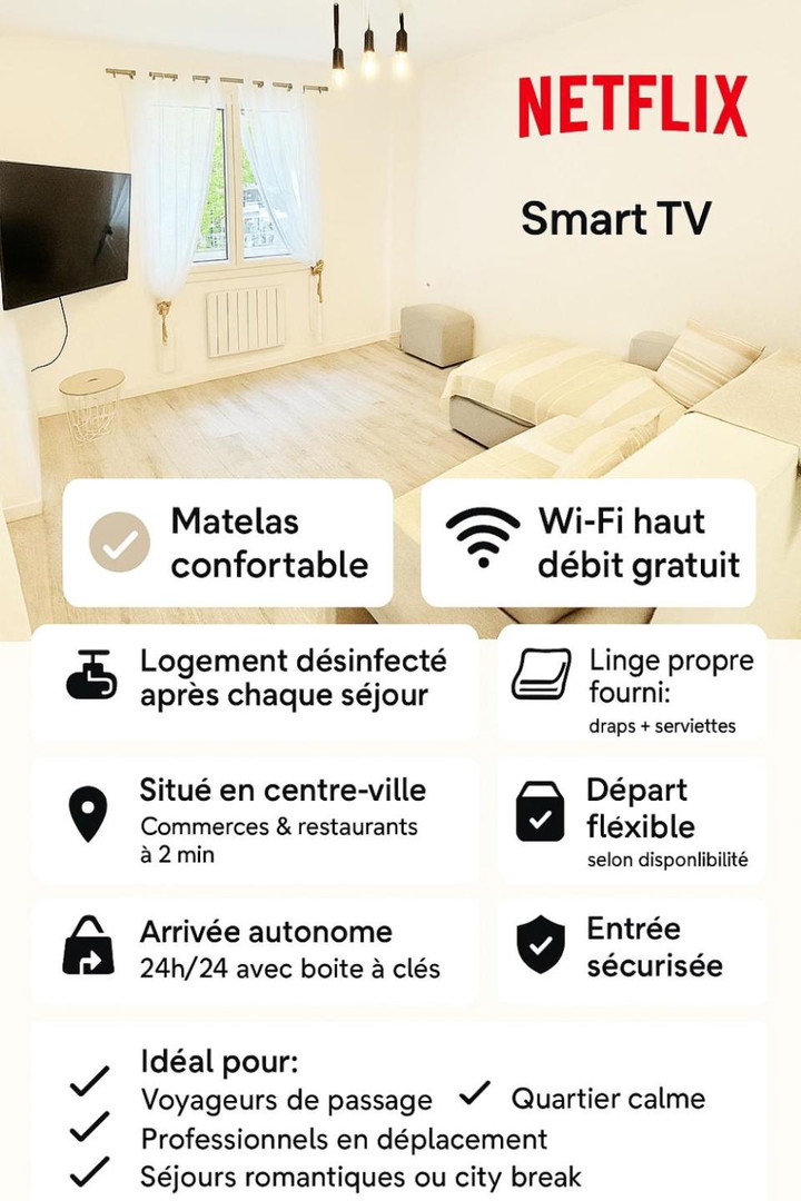Appart Hotel 23 - Le Cocon Creusois 1 - Guéret