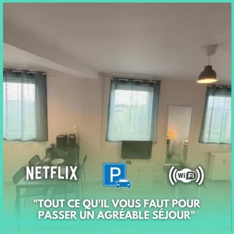 Zen Studio With Netflix, Parking, And Easy Access To Paris - Champs-sur-Marne