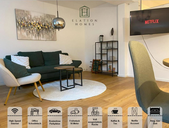 Traumhafte Business & Relax Wohnung Direkt Im Stadtkern Oettingens By Elation Homes - Bayern